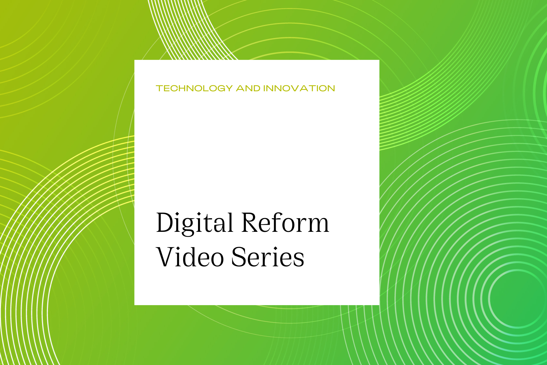 Digital Reform Video Series - Arthur Cox LLP