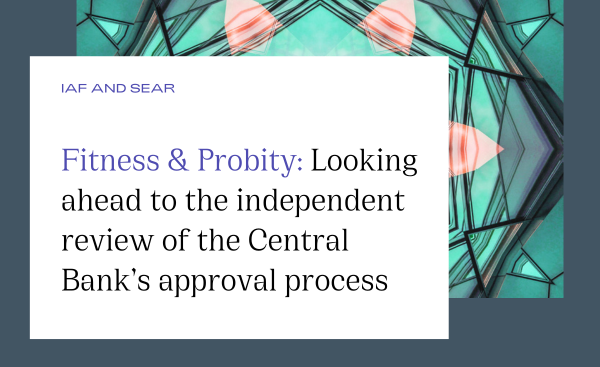 Fitness & Probity: Looking ahead to the independent review of the ...